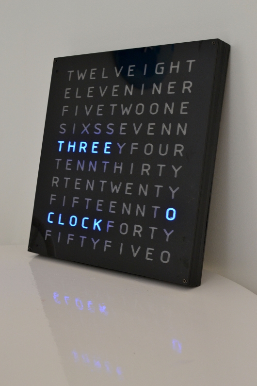 Word Clocks by Ash Martin - Pozible