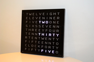Word Clocks by Ash Martin - Pozible