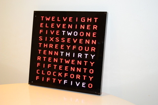 Word Clocks by Ash Martin - Pozible