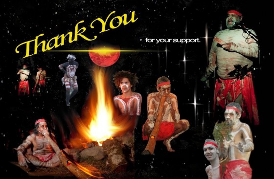 Lewis Burns & Yuin GhudJargah Dancers. by Lewis Burns - Pozible