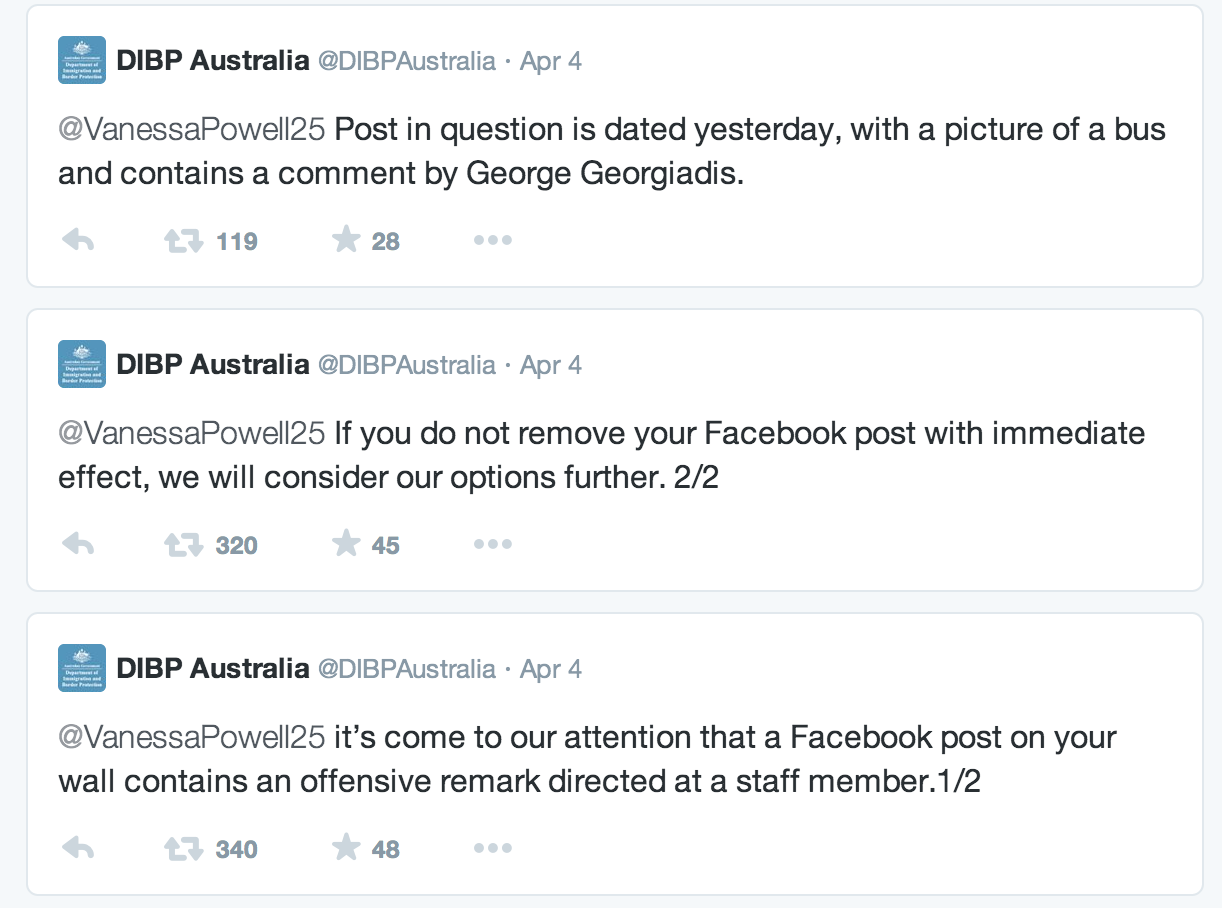 FOI Request RE: @VanessaPowell25 by Ben Fairless - Pozible