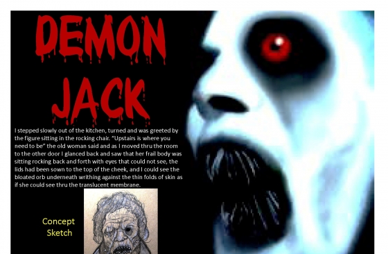 "Demon Jack" Story and Art by Graeme Hawke - Pozible