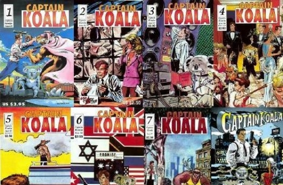 Captain Koala Graphic Novel by James Clifton - Pozible