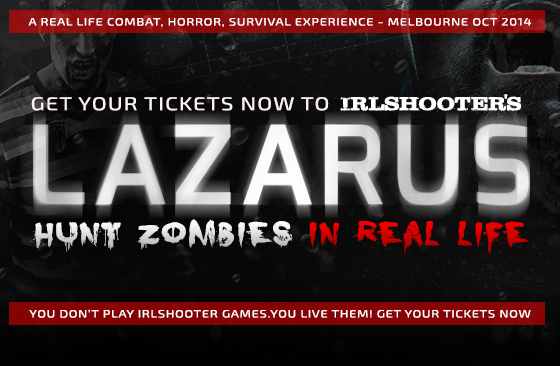 IRL Shooter: Lazarus by IRL Shooter - Pozible