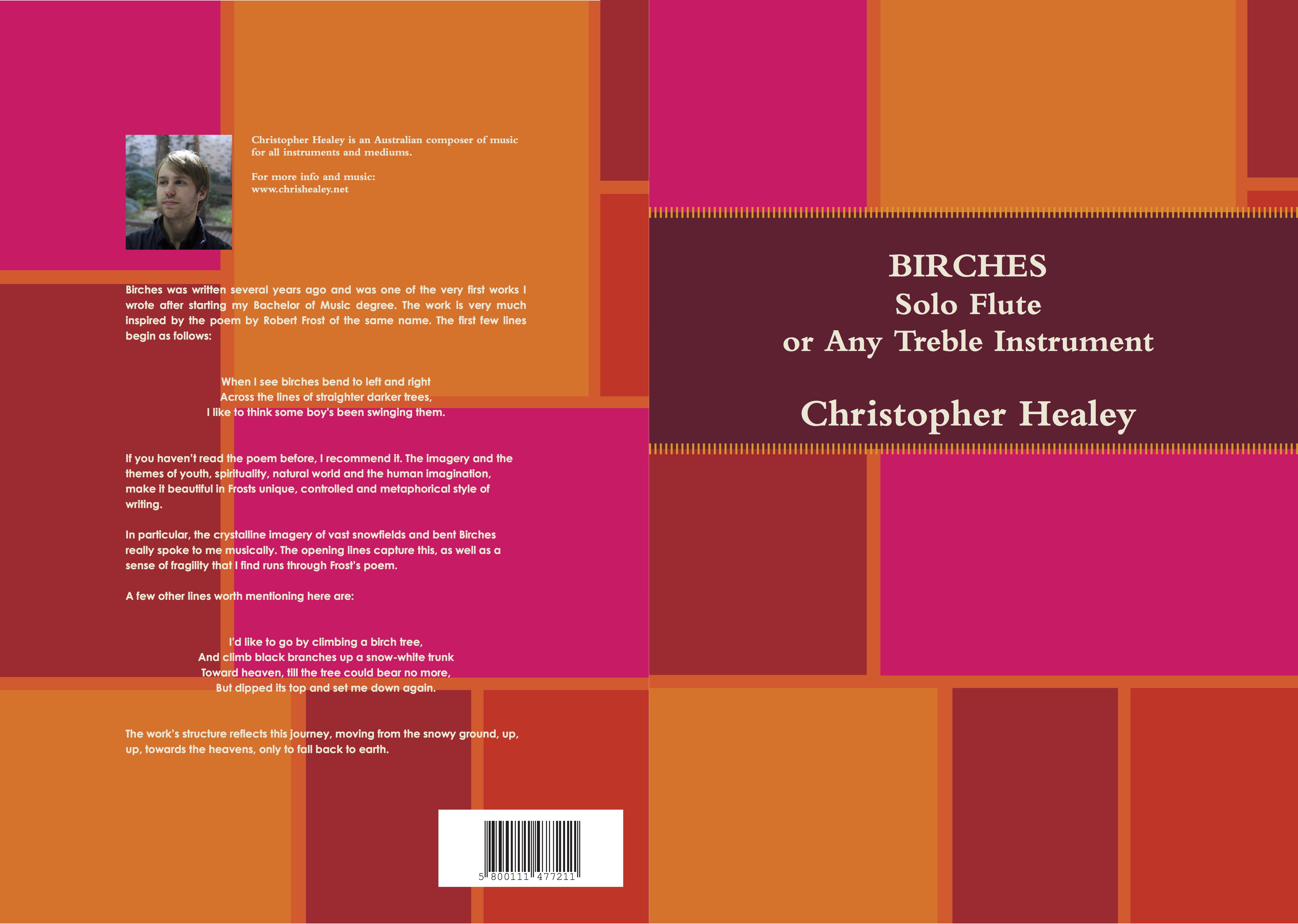 New Australian Flute Music by Chris Healey - Pozible