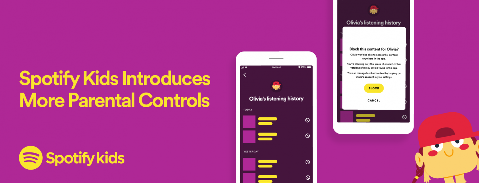 Spotify Kids Now Has Two New Features That Let You See and Customize ...