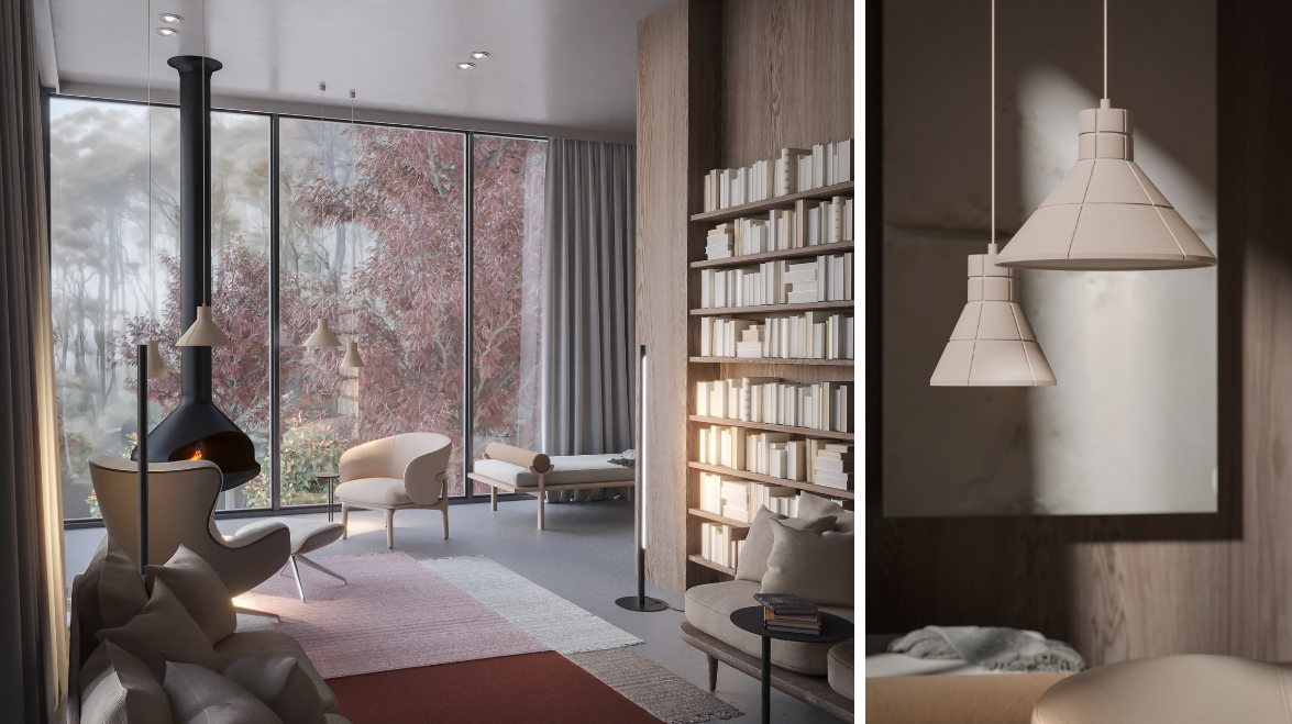 Modele 3D CAD Decor dla Projektantów: Nowoczesne Oświetlenie AQForm ...