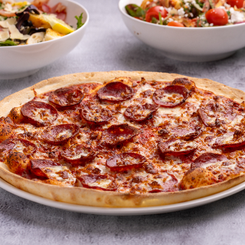 Cheesy pepperoni