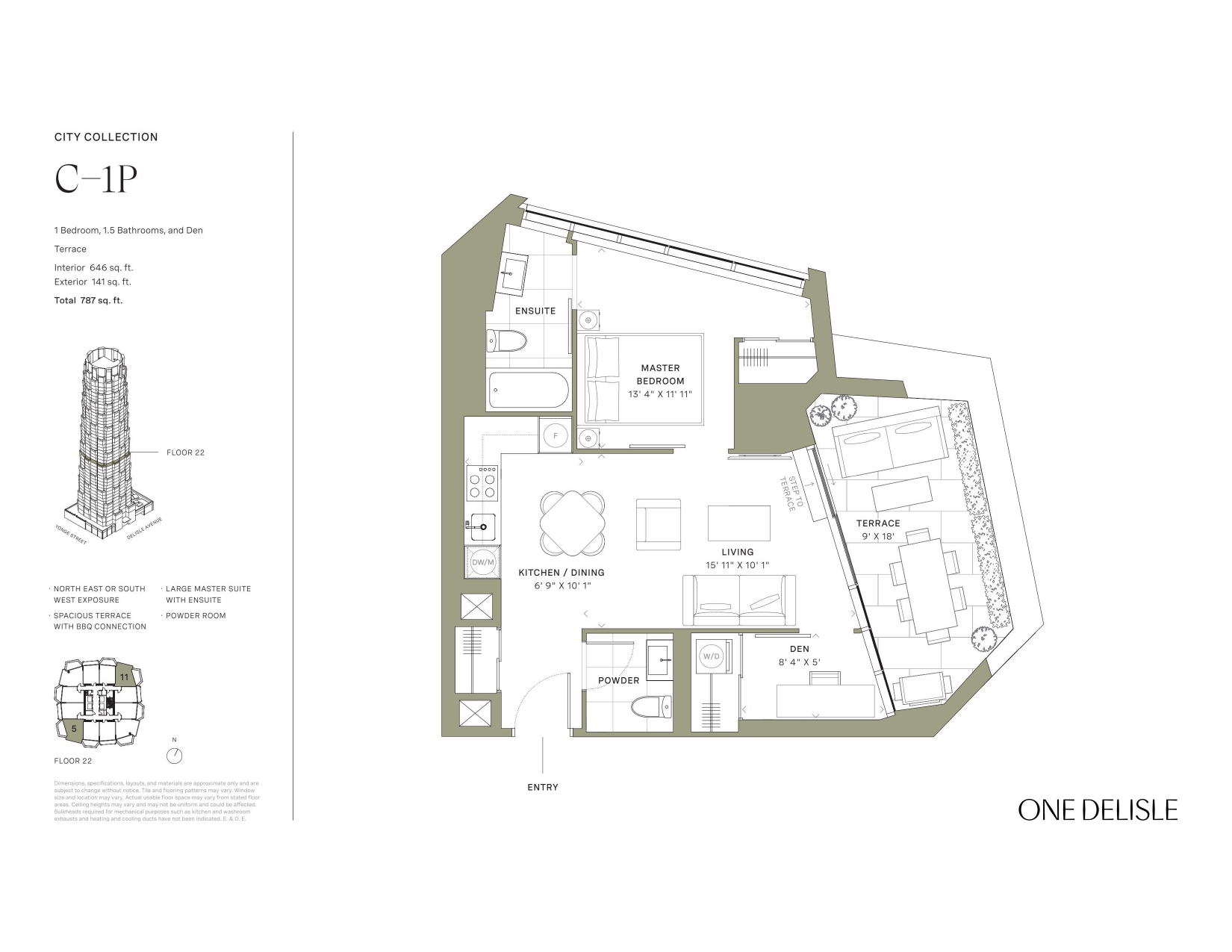 One Delisle Condos | Price Lists & Floor Plans | Precondo
