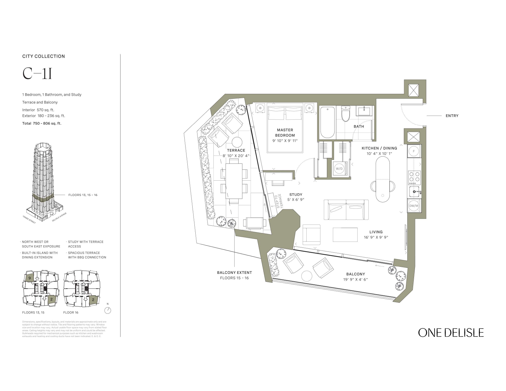 One Delisle Condos | Price Lists & Floor Plans | Precondo
