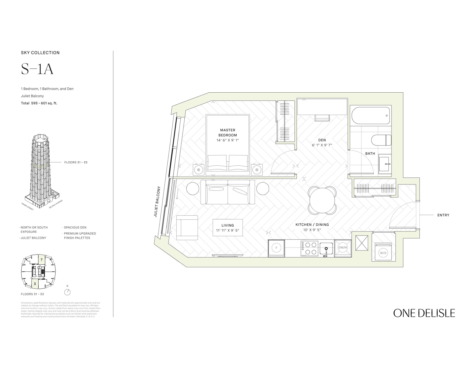 One Delisle Condos | Price Lists & Floor Plans | Precondo