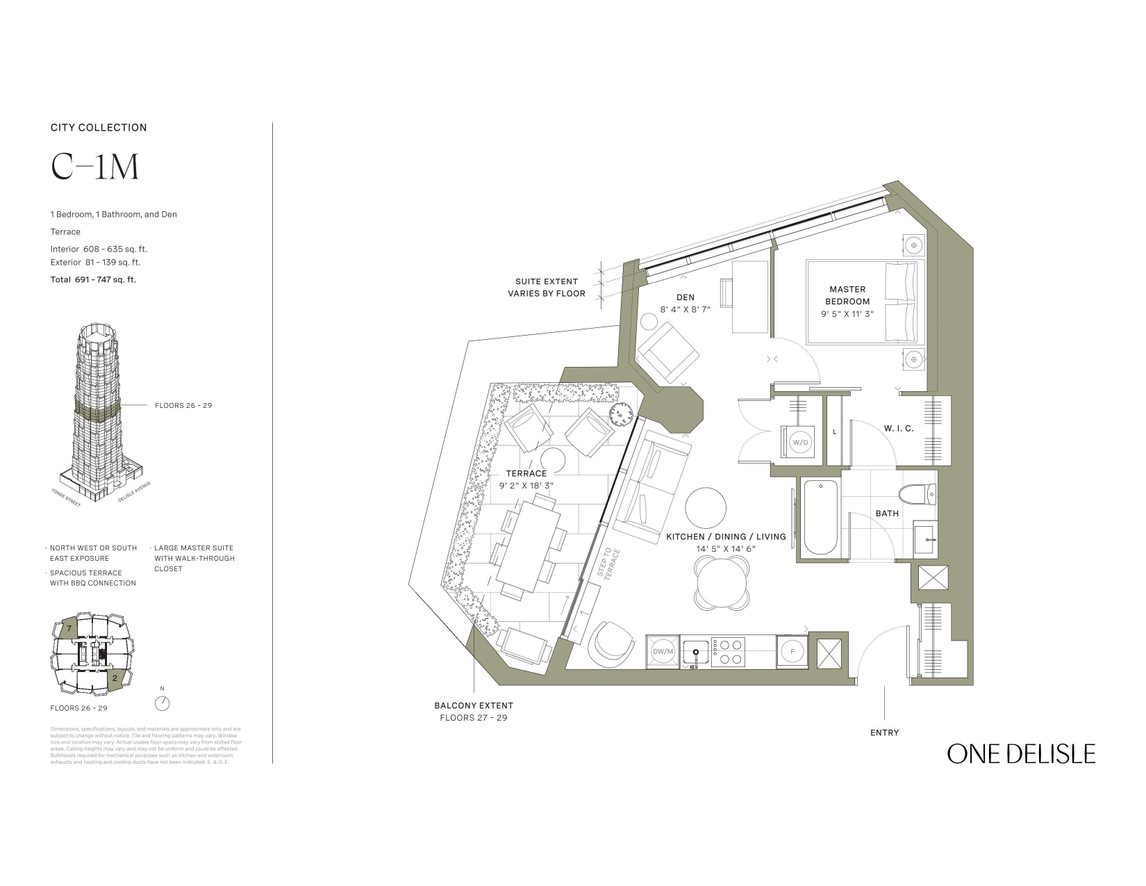 One Delisle Condos | Price Lists & Floor Plans | Precondo