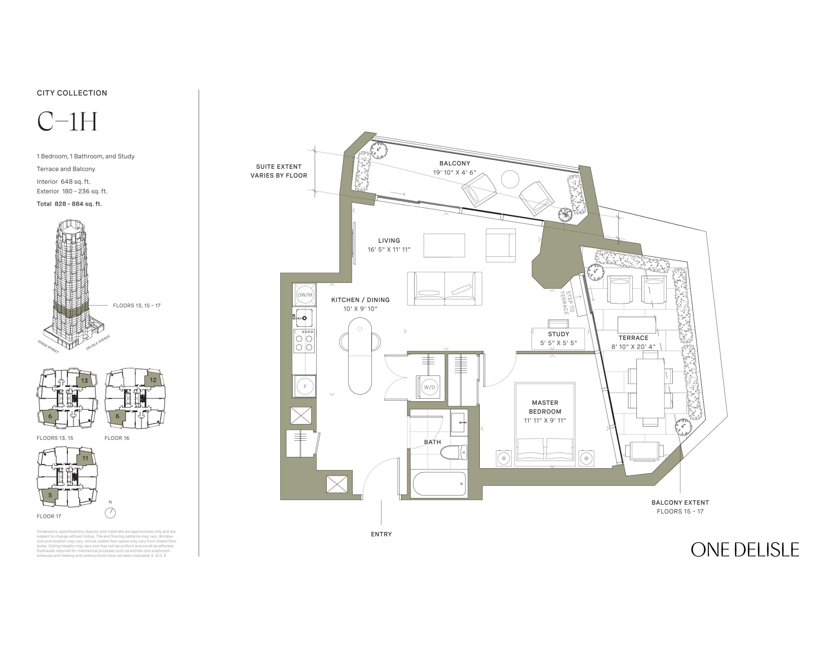 One Delisle Condos | Price Lists & Floor Plans | Precondo