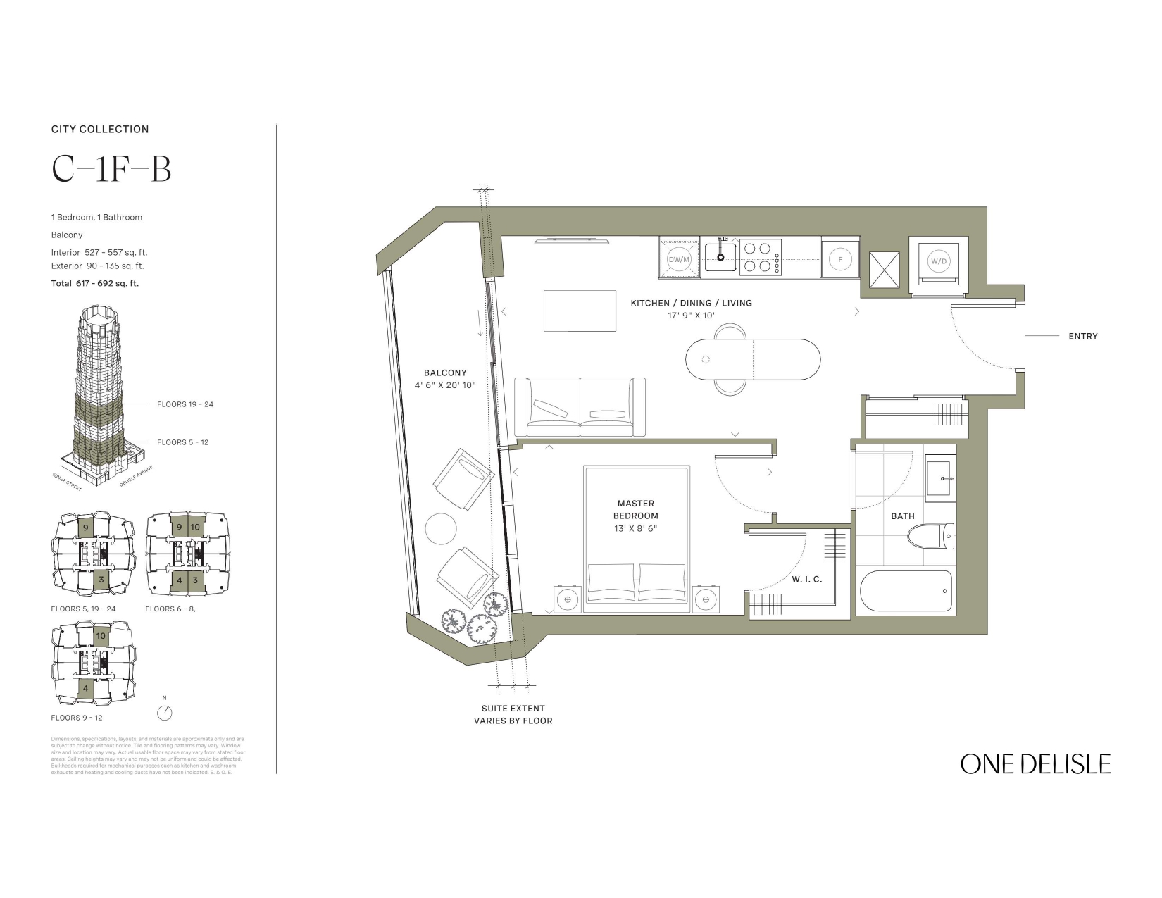 One Delisle Condos | Price Lists & Floor Plans | Precondo