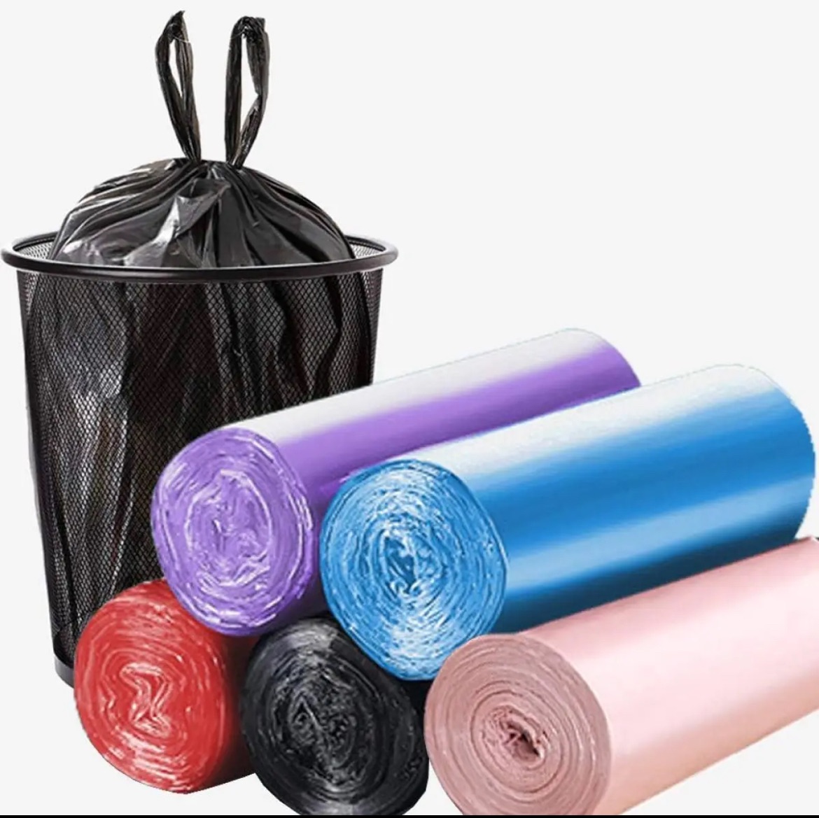 Best deals for 60 Pcs 45X55 Garbage Bag 3 Roles (20 Bags Per Role ...