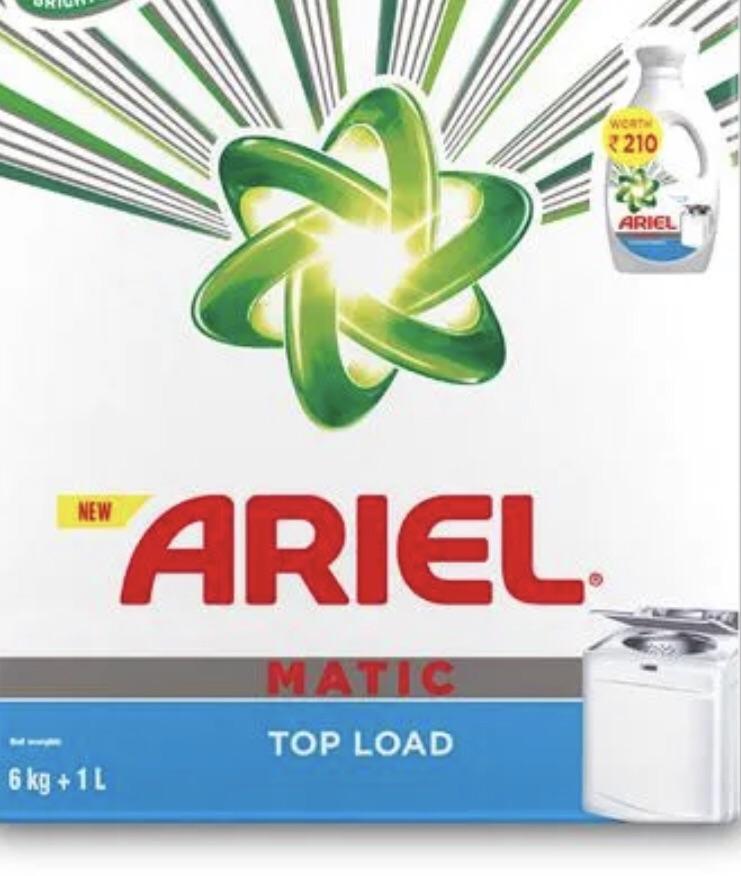 Best deals for Ariel Complete Semi-Auto & Hand Wash 6kg With Free 1 Lt ...