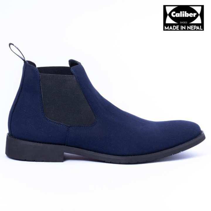 Best deals for Caliber Shoes Black Chelsea Boots For Men - ( 481 SR ...