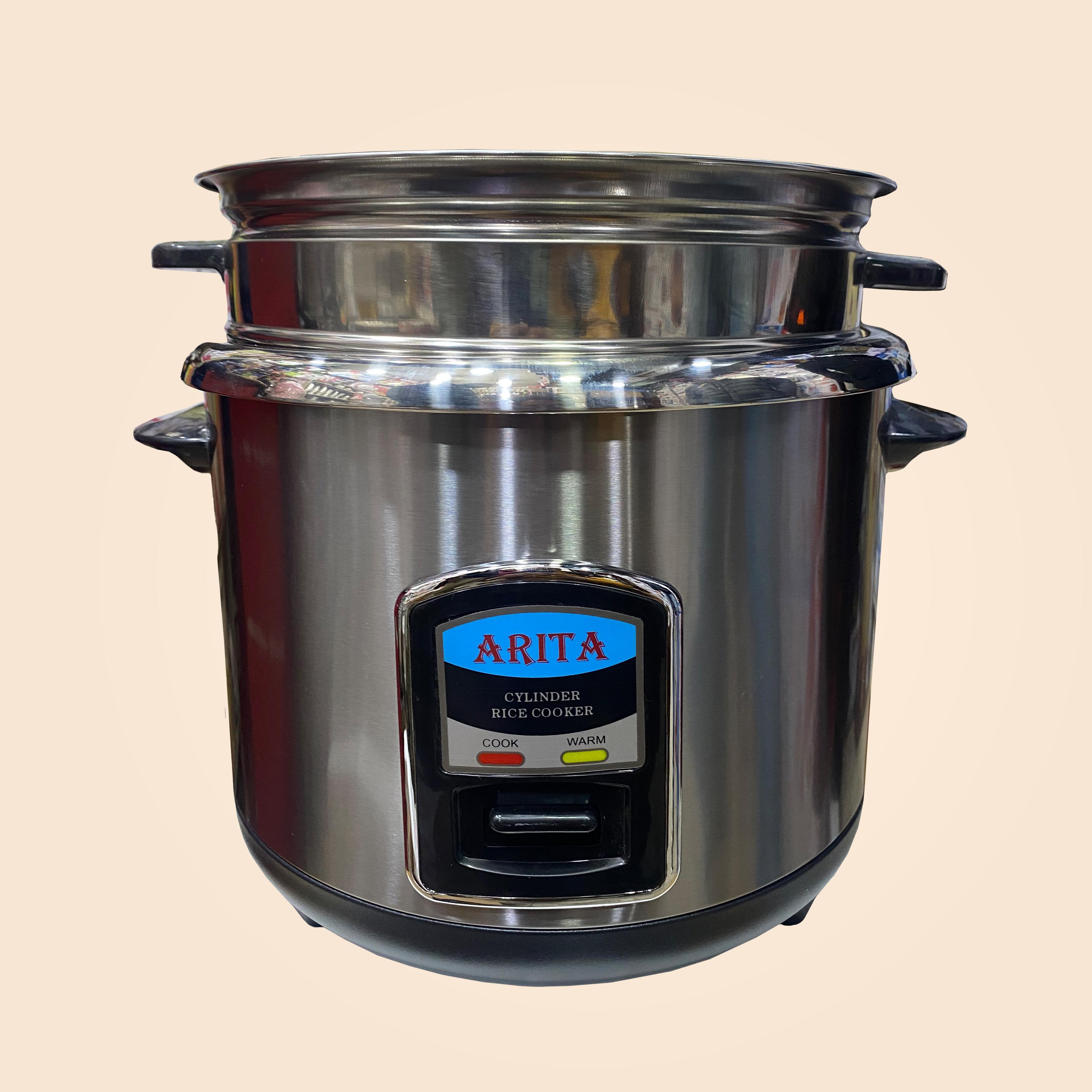 Best deals for Arita Steel Rice Cooker 1.8 Ltrs in Nepal - Pricemandu!