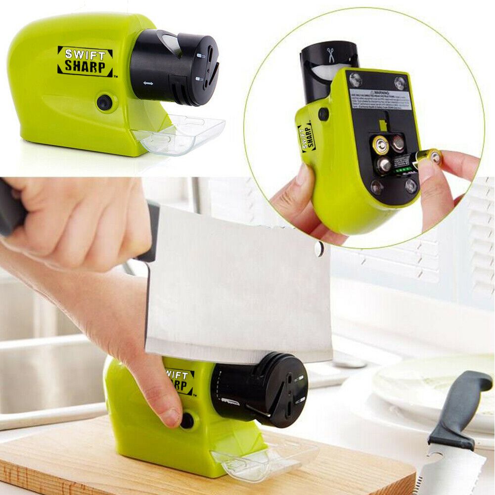 Best deals for Swifty Sharp Cordless Motorized Knife Blade Sharpener in ...