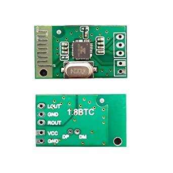 Best deals for Bluetooth Receiver Module 3v to 5v left right audio ...