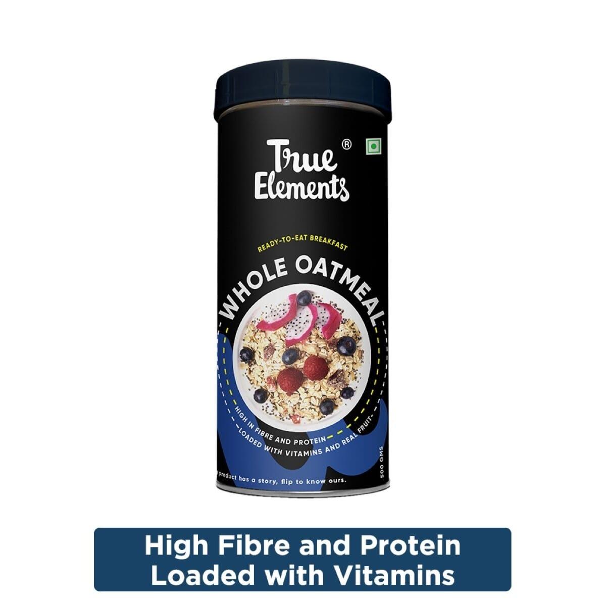 Best deals for True Elements Whole Oatmeal 500g - with Chia and Fruits ...