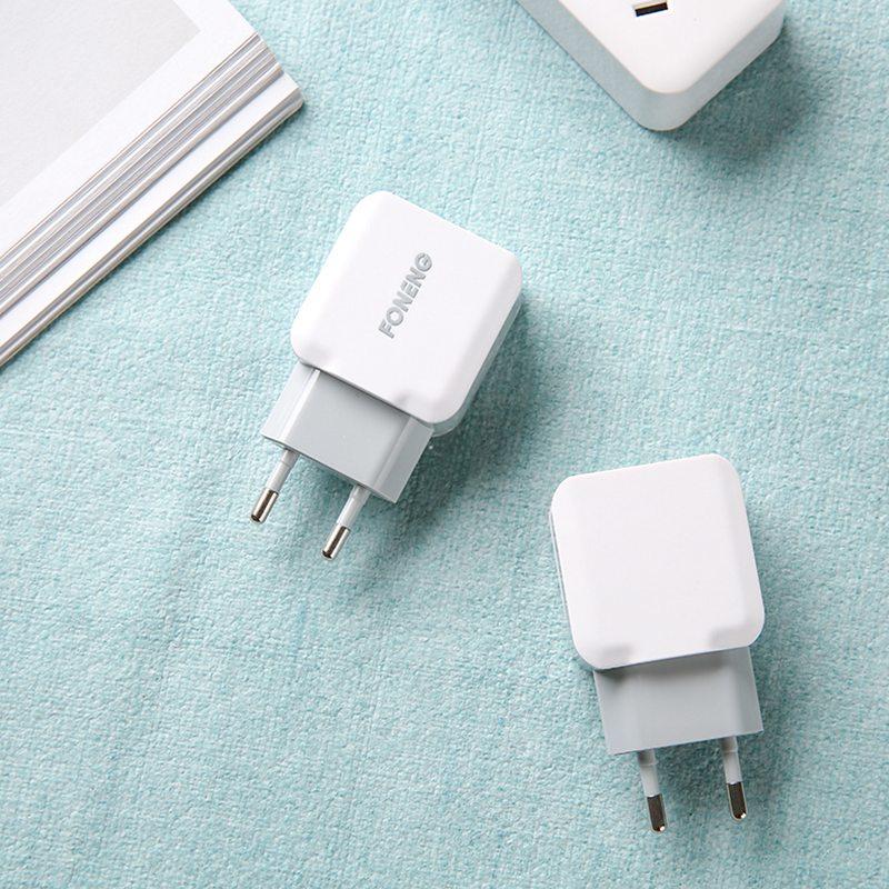 Best deals for Foneng 'T210' 2.1A Quick Charger With Type C Cable in ...