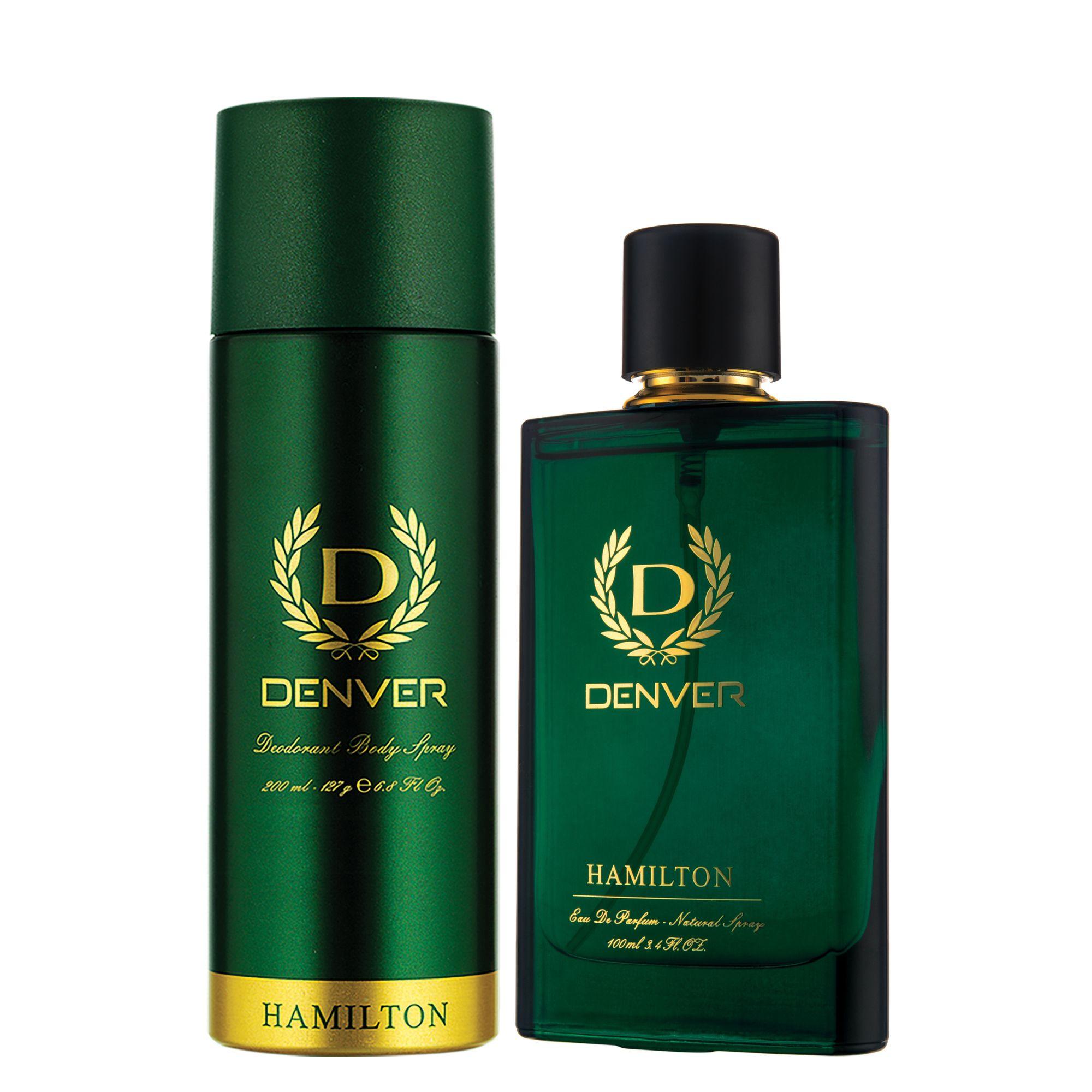Best deals for Denver Hamilton Perfume, Deodorant Set for Unisex, 225ml ...