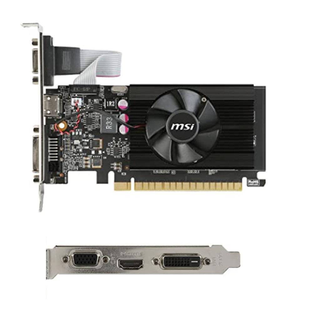 Best deals for MSI Gaming Graphic Card GeForce GT 710 2GB DDR3 64-bit ...