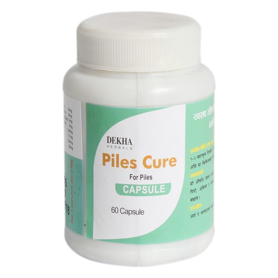 Best deals for Dekha Herbals Piles Cure Capsule - 60 Capsules in Nepal ...
