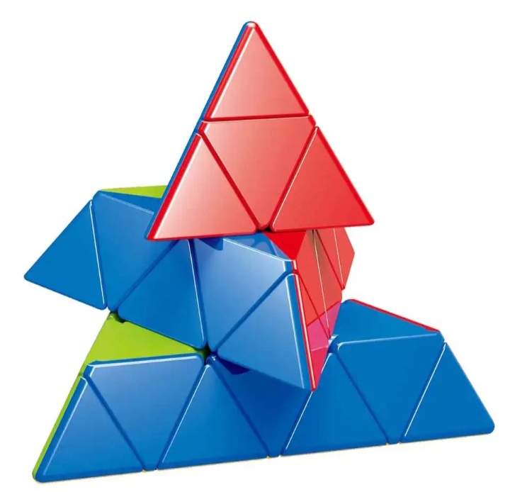 Best deals for Pyramid Cube 3x3 Speed Triangle Pyraminx Puzzle Cube in ...