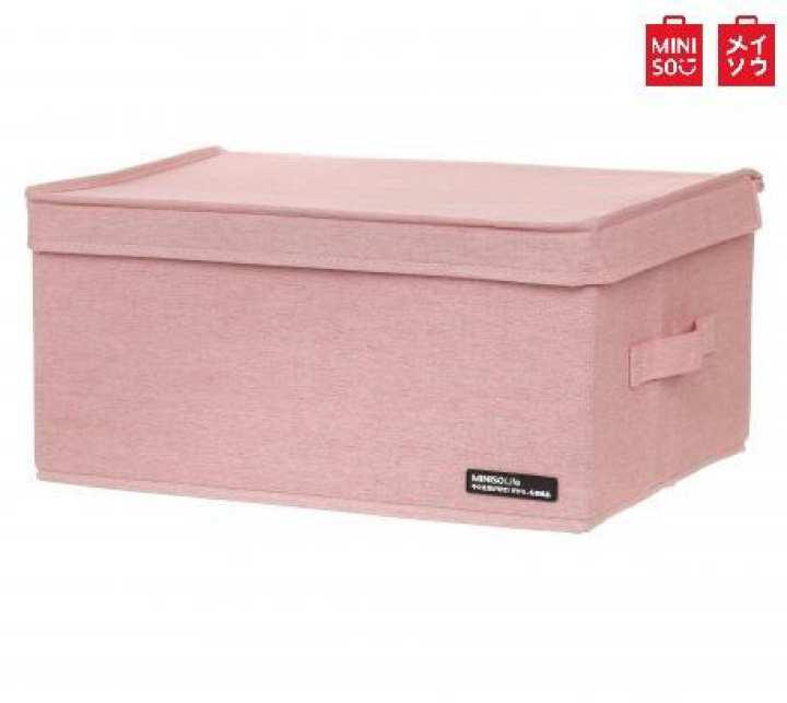 Best deals for Miniso Storage Box - Pink in Nepal - Pricemandu!