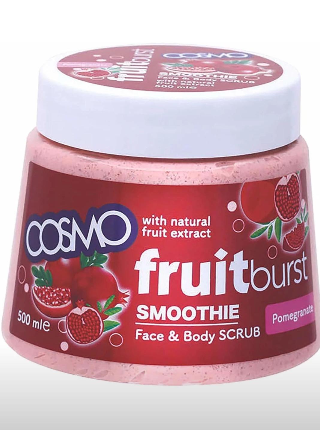 Best deals for Cosmo Fruit Burst Pomegranate Face and Body Scrub 500ml ...
