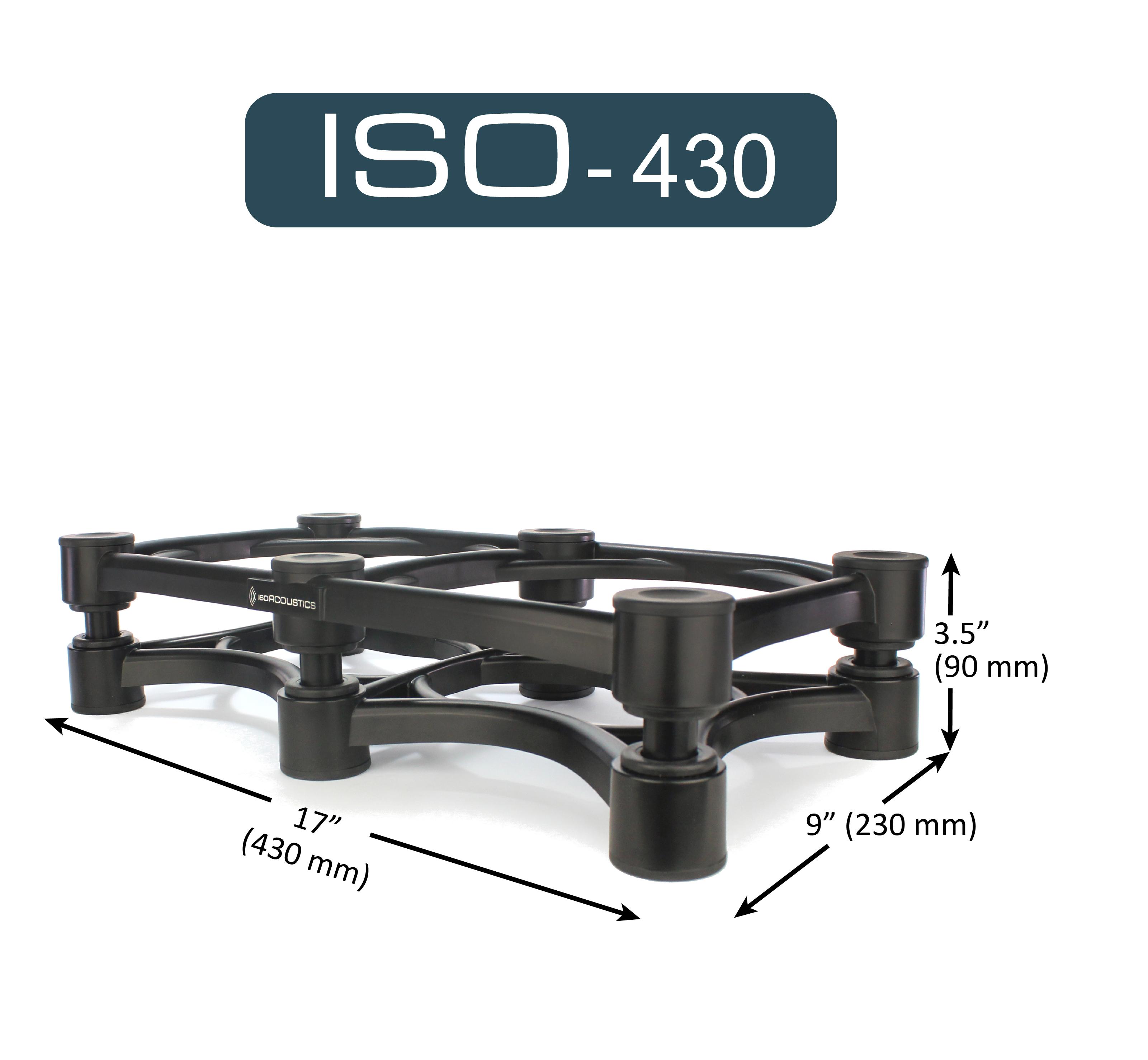 Best deals for Iso Acoustics ISO-430 Oversized Acoustic Isolation Stand ...