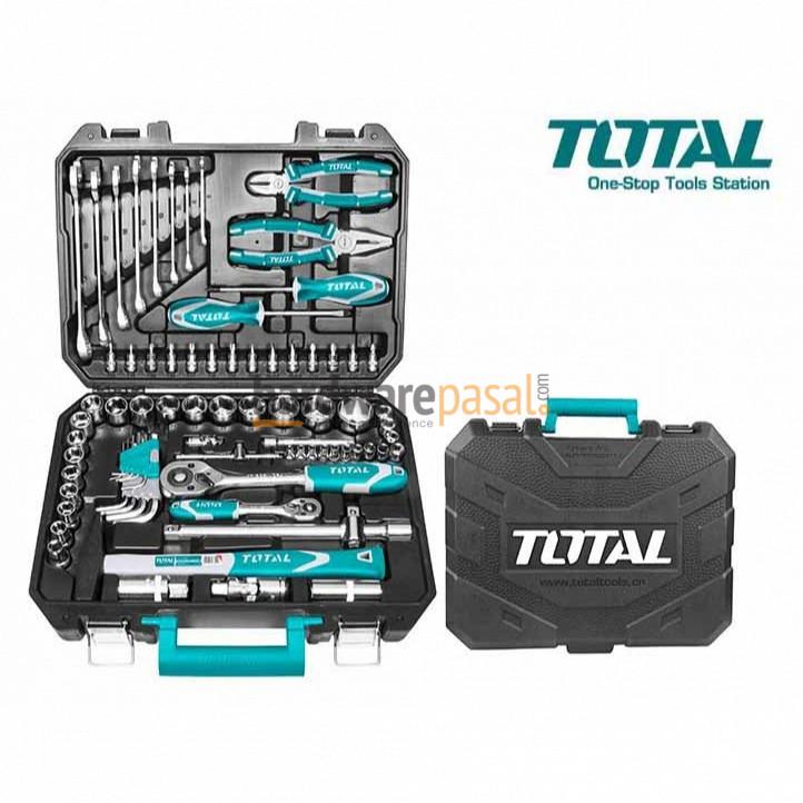 Best deals for Total 77 pcs tool set box THKTHP20776 Write a Review in ...
