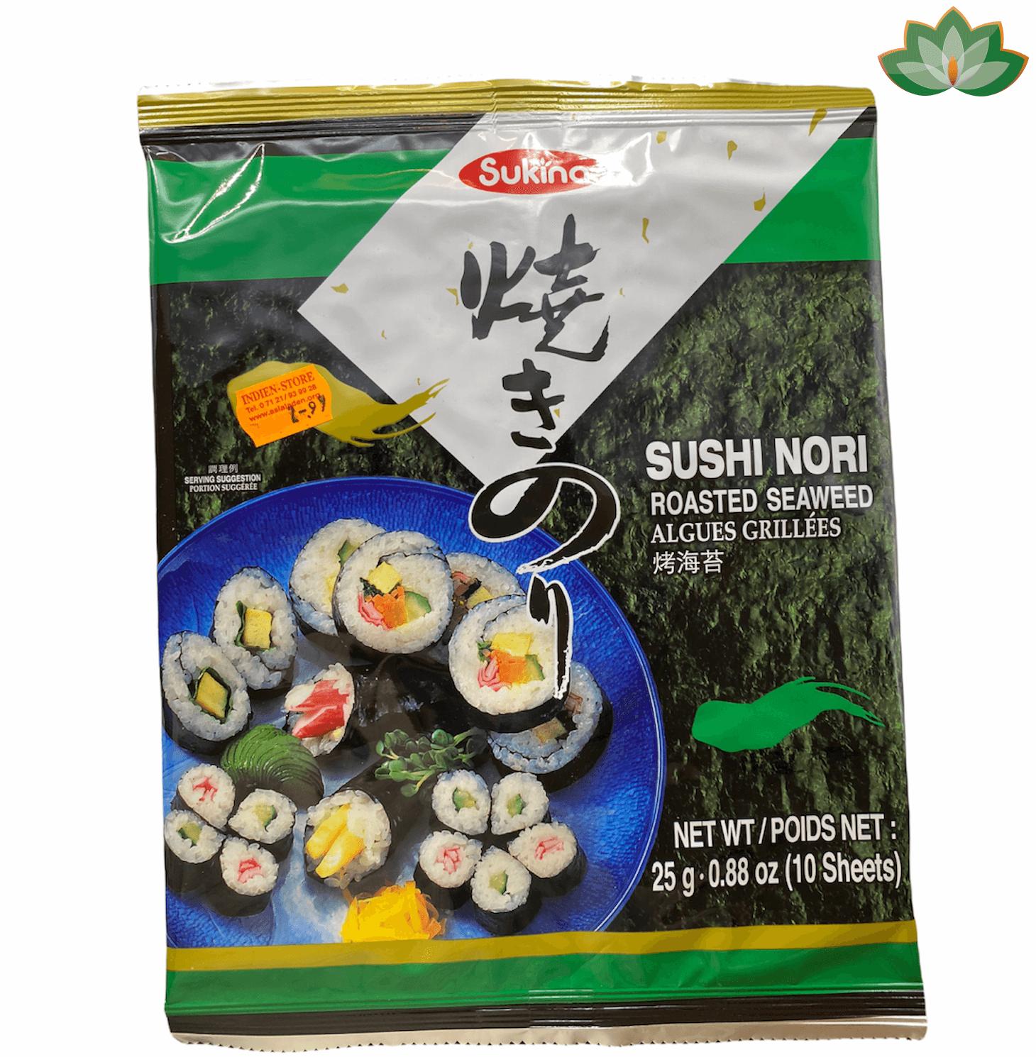 Best deals for Sukina Sushi Nori gerösteter Seetang 25g in Germany - Pricemandu!
