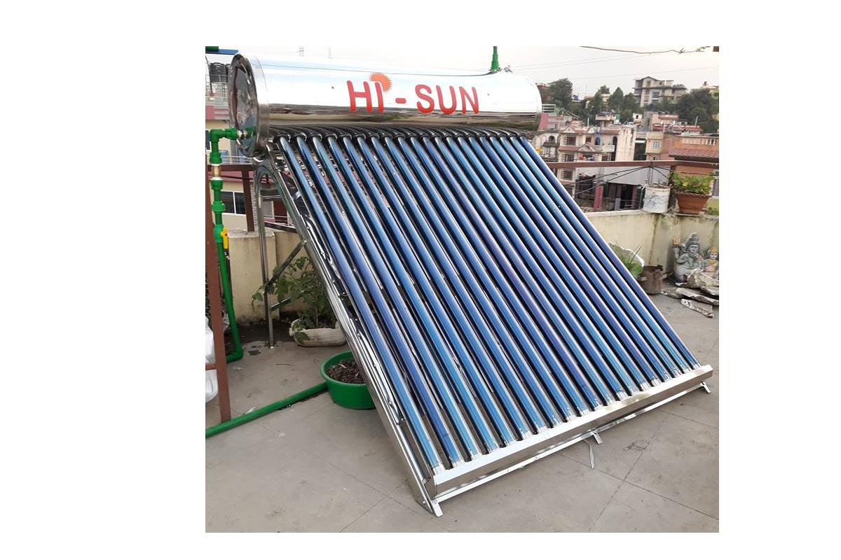 Best deals for Hi-sun 300 ltr Solar Water Heate HS-24T-SS in Nepal ...