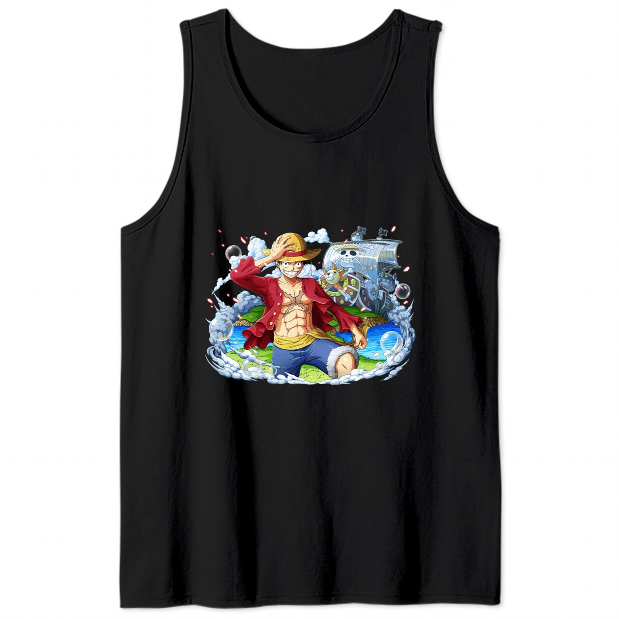 Anime One Piece Luffy Tank Top