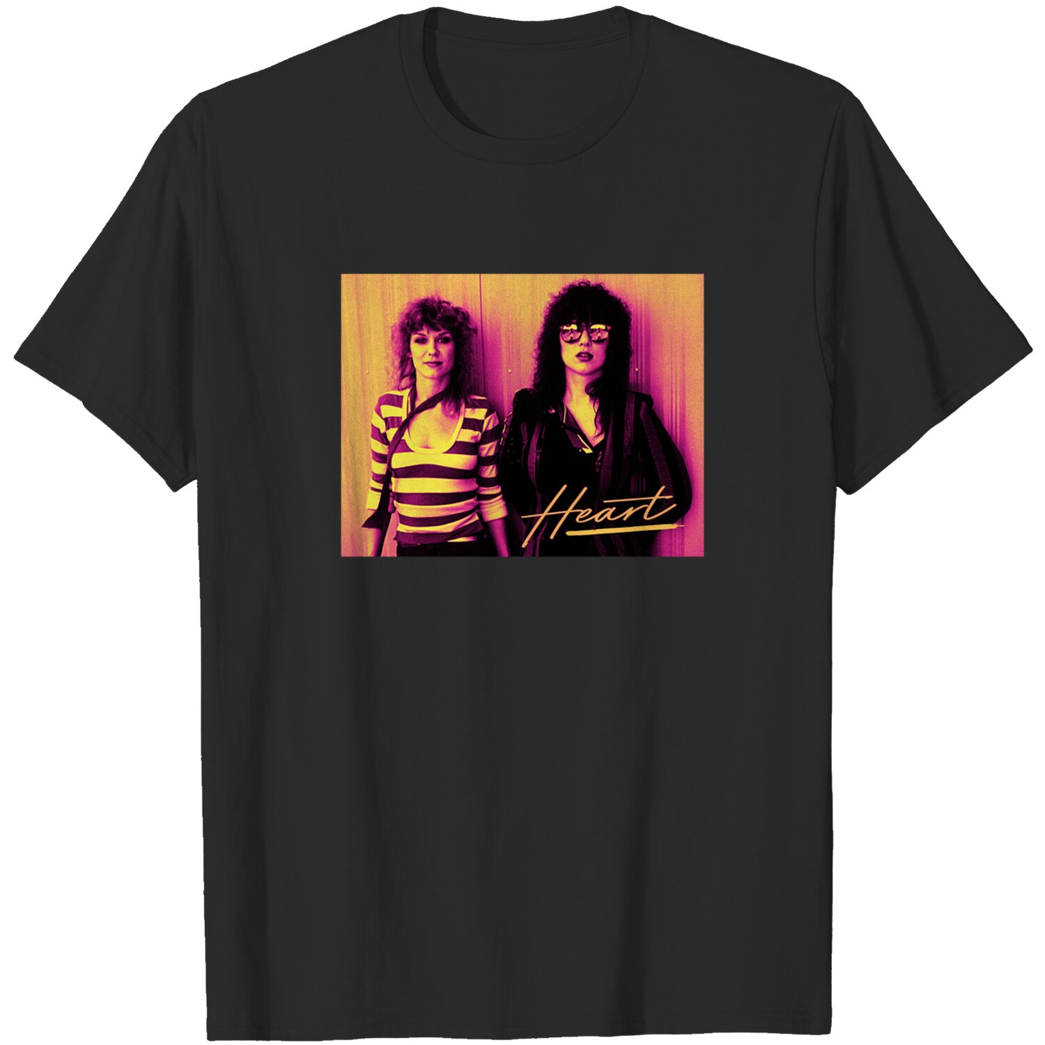 Heart Band // 80s Aesthetic - Heart Band - T-Shirts Starting at $12.95 ...
