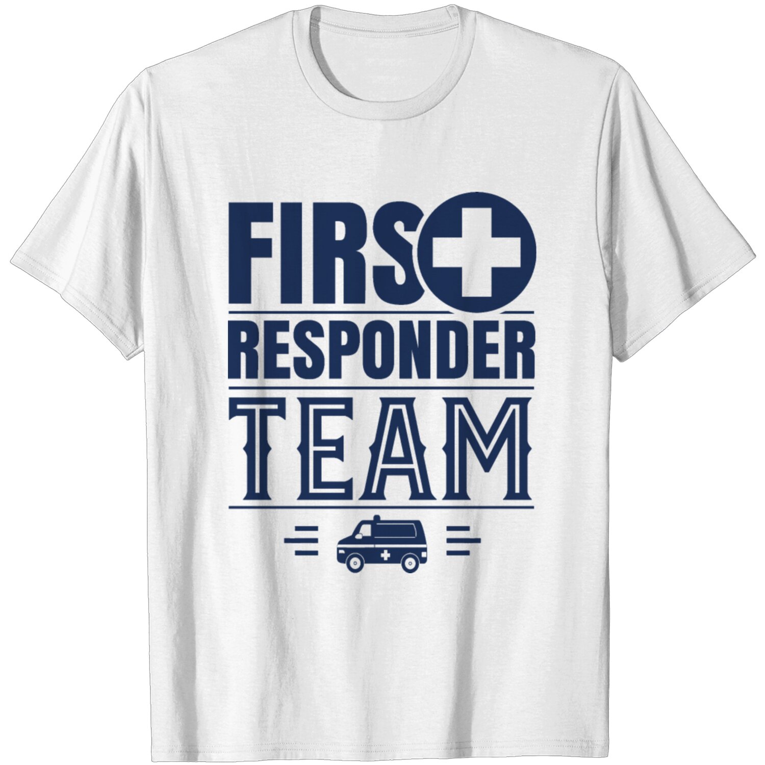 First Responder Team First Aid Emergency Aider T Shirt