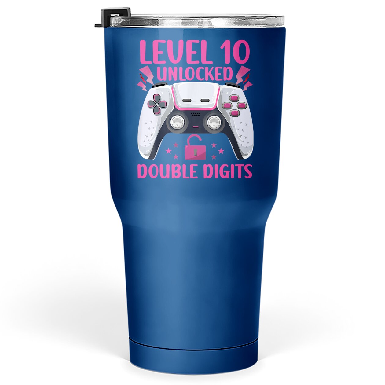 Double Digit Birthday Tumblers 30 Oz 10 Yrs Old Double Digits Birthday ...
