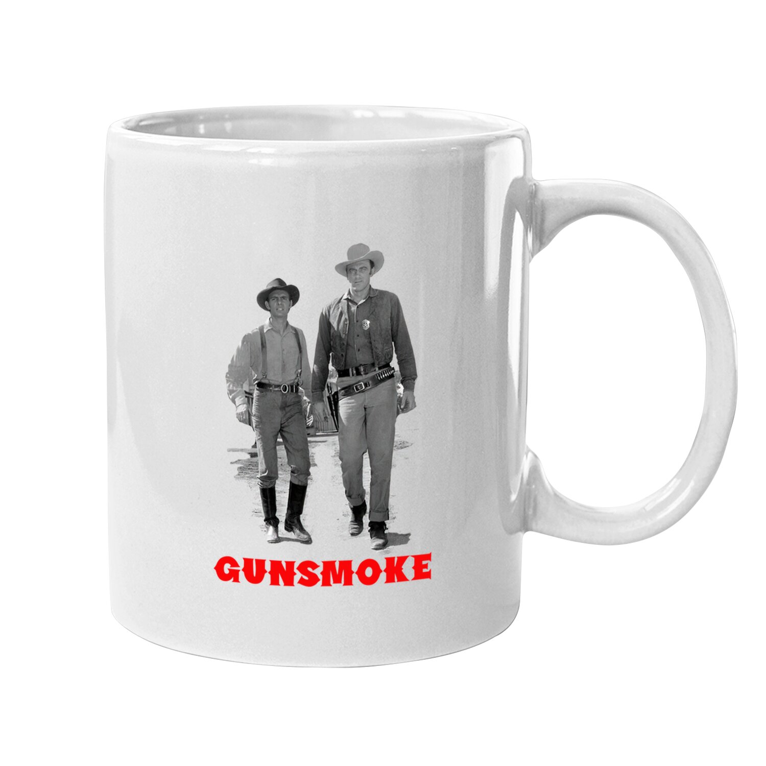 Gunsmoke Chester And Mr Dillon Mugs For Men Designed & Sold By Husky ...
