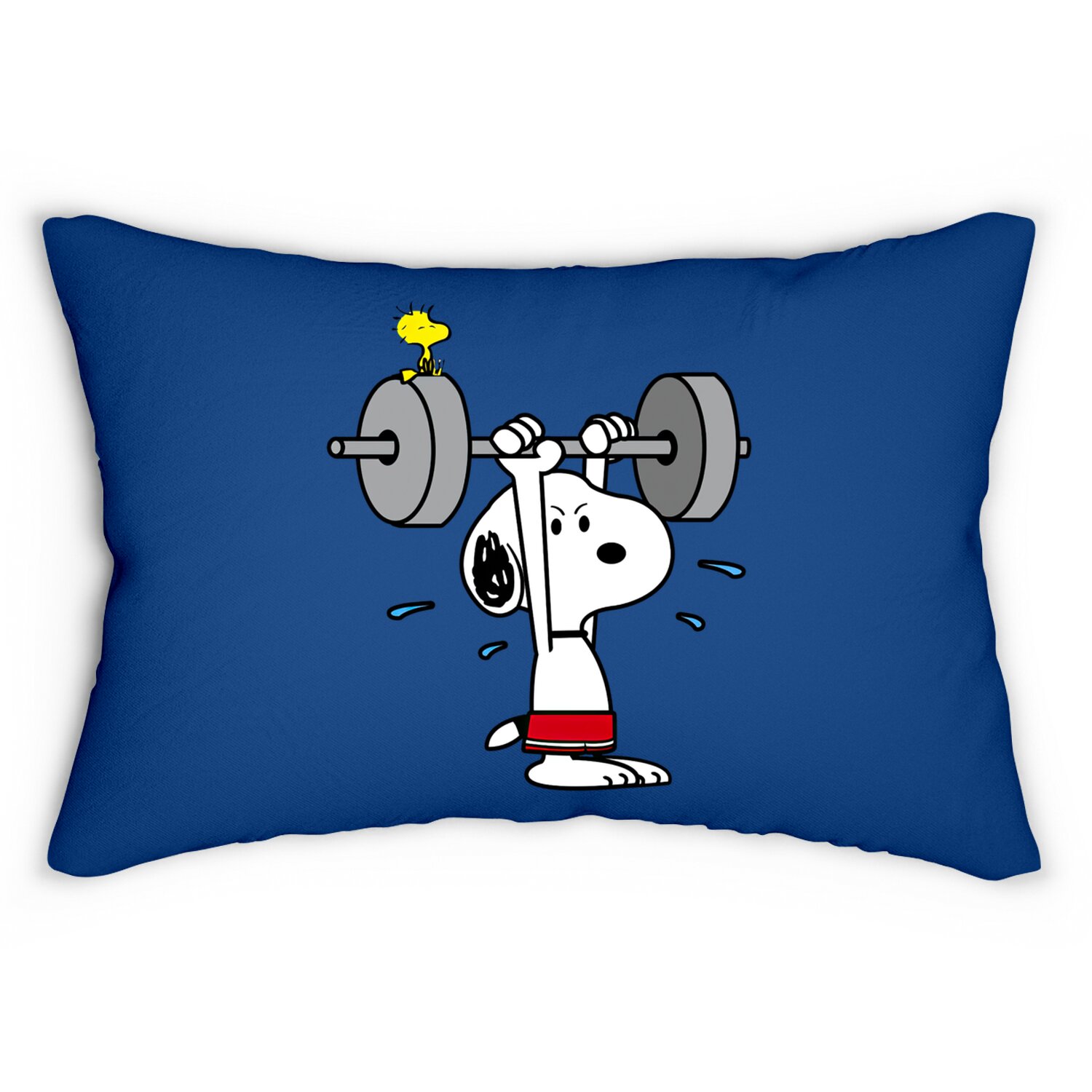 Snoopy Working Out