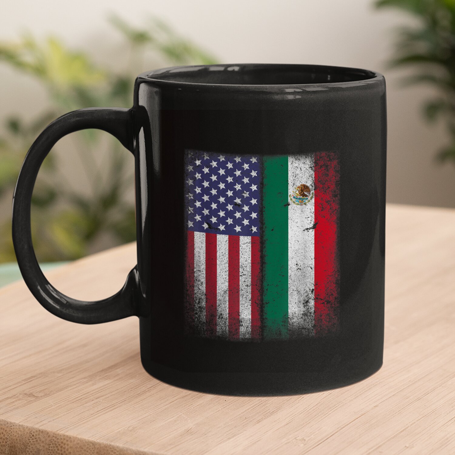 Mexican American Flag Mugs