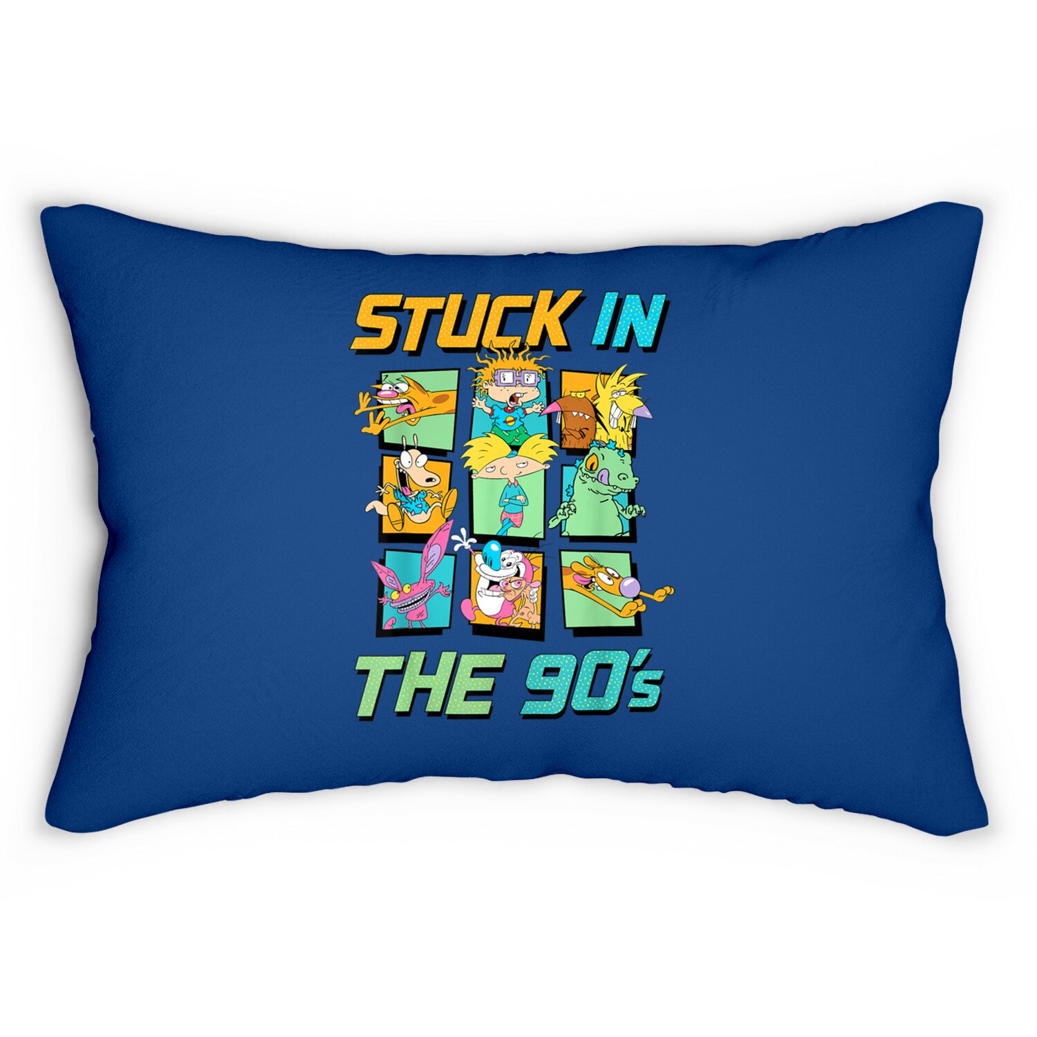 Nickelodeon Stuck In The 90s Lumbar Pillows