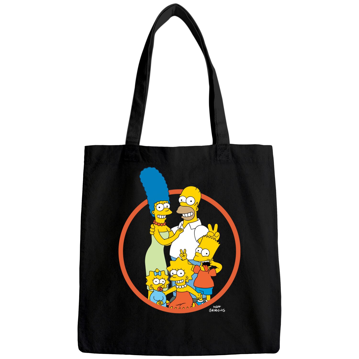 The Simpsons Family Photo Big Boys Youth Bags Licensed Television Cartoon
