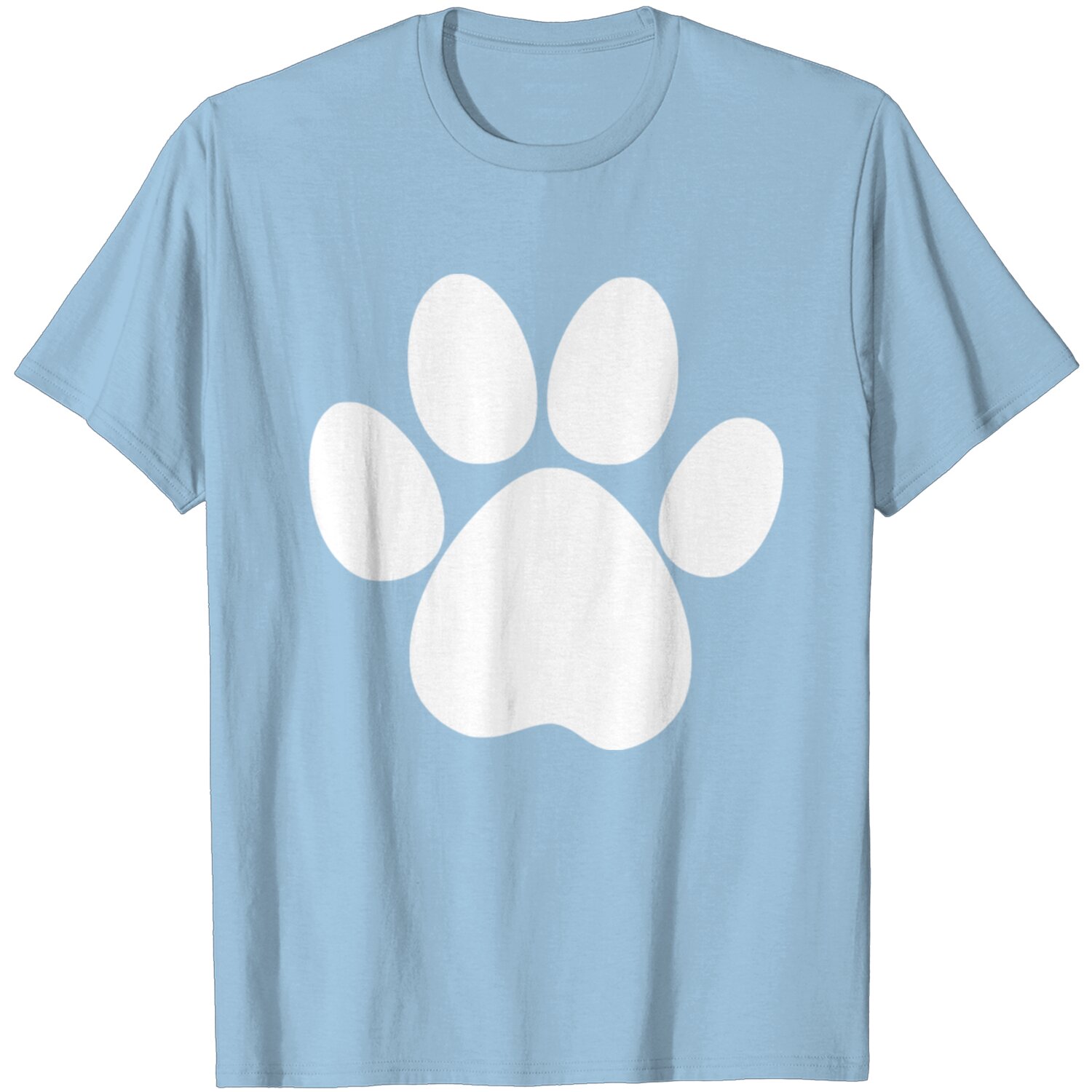 Dog Paw Print T Shirt