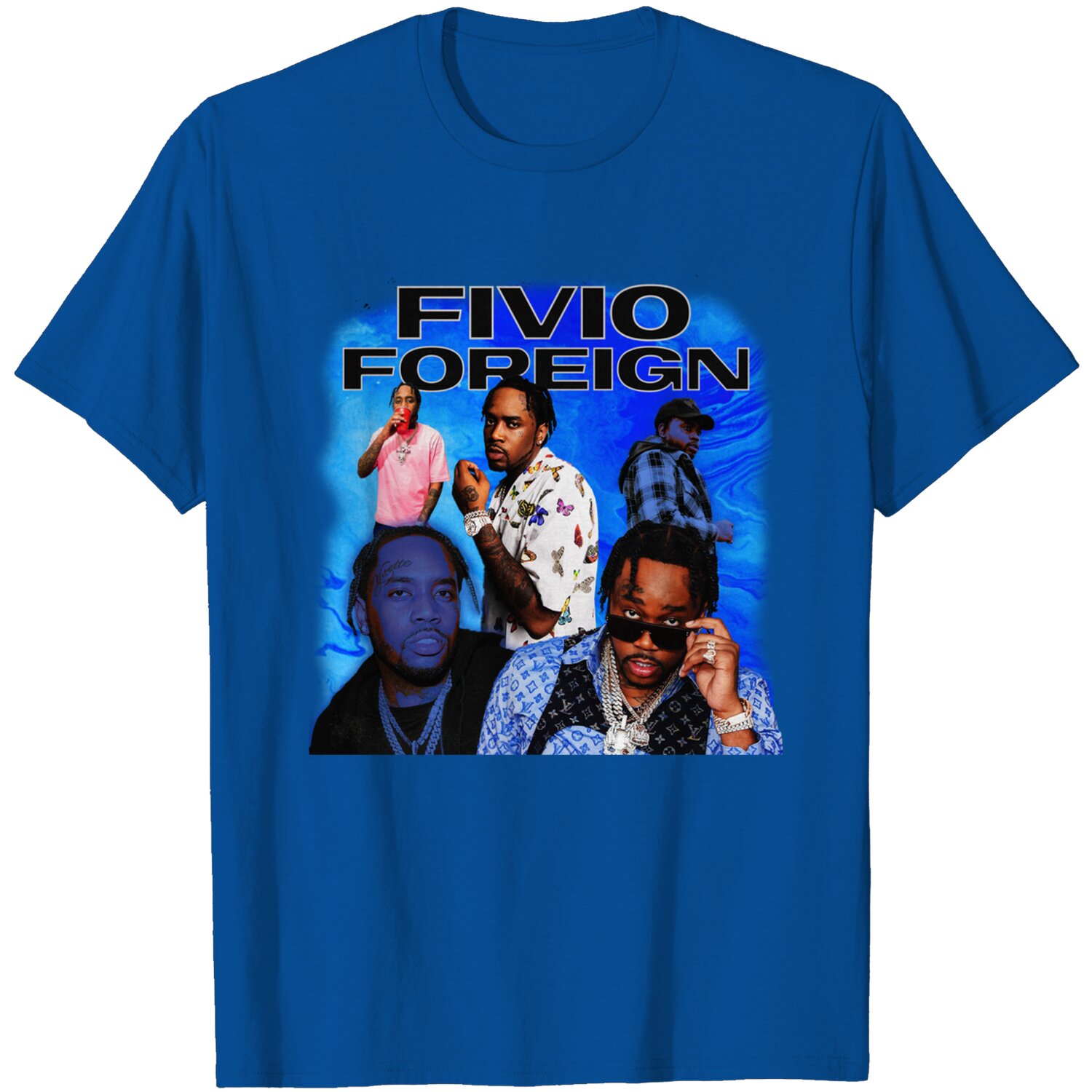 Fivio Foreign Vintage T-Shirts Designed & Sold By Scrilla Tees