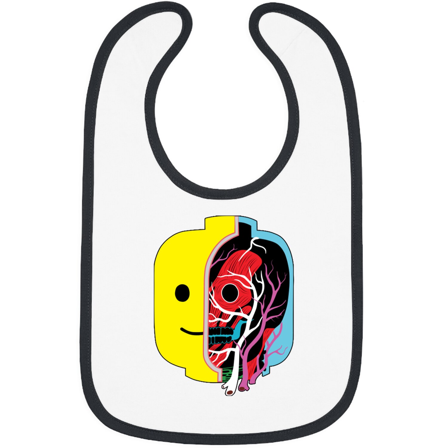Lego Head X-Ray - Lego - Bibs