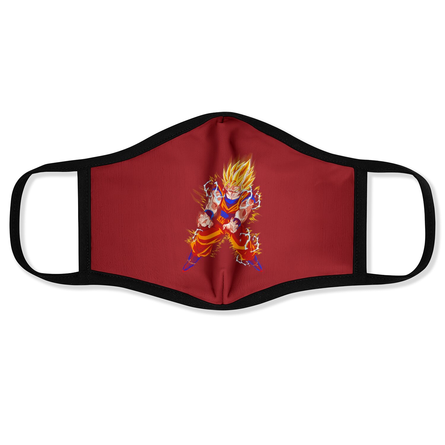 Goku DBZ Super Saiyan 2 - Goku - Face Masks