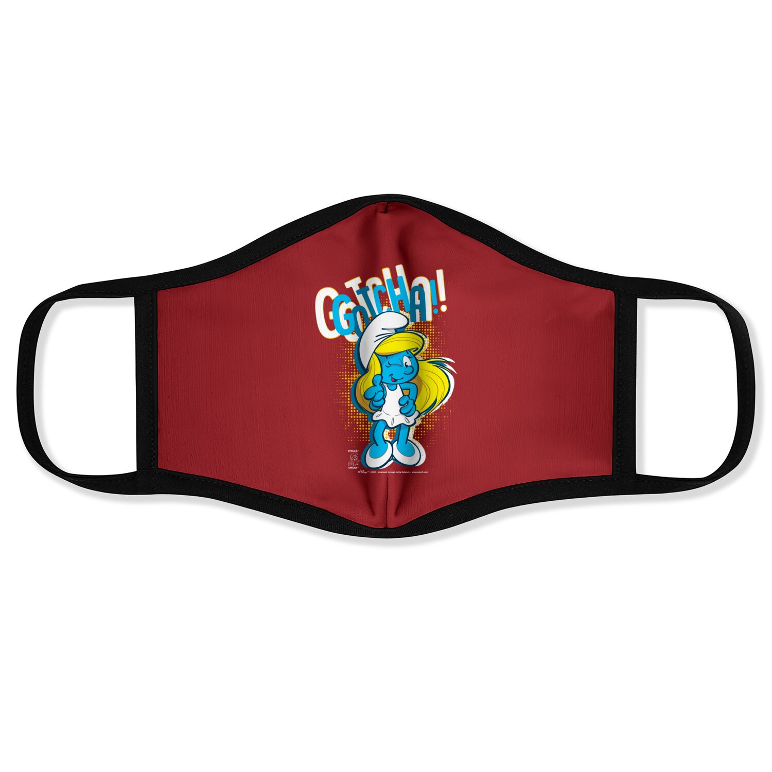 The Smurfs Smurfette Gotcha! Winky Face Face Masks